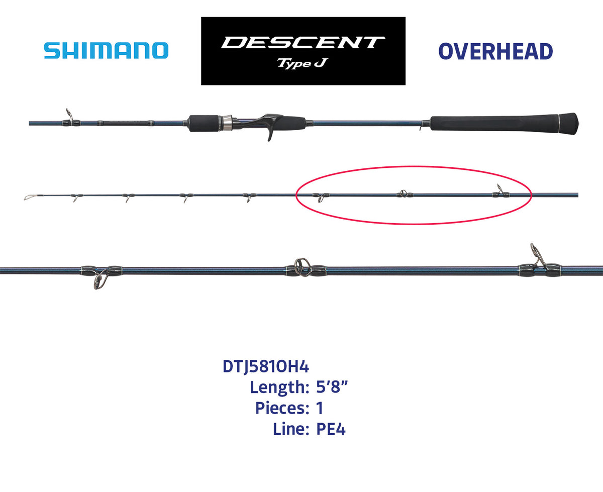 Overhead Fishing Rods – Tackle World