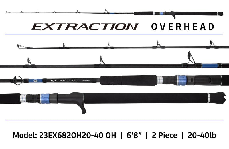 Overhead Fishing Rods – Tackle World