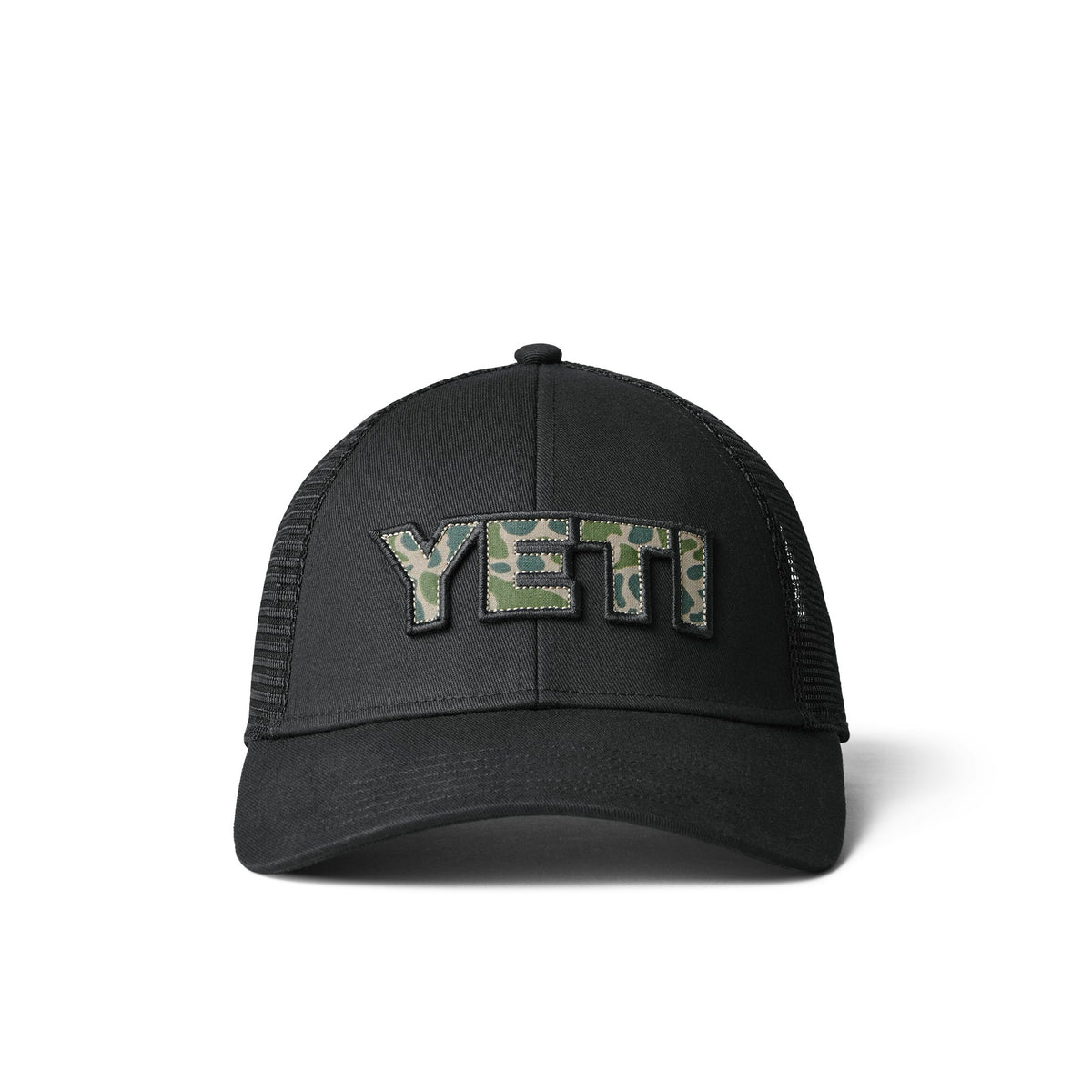 YETI Cap Logo Camo Badge Trucker Hat – Tackle World