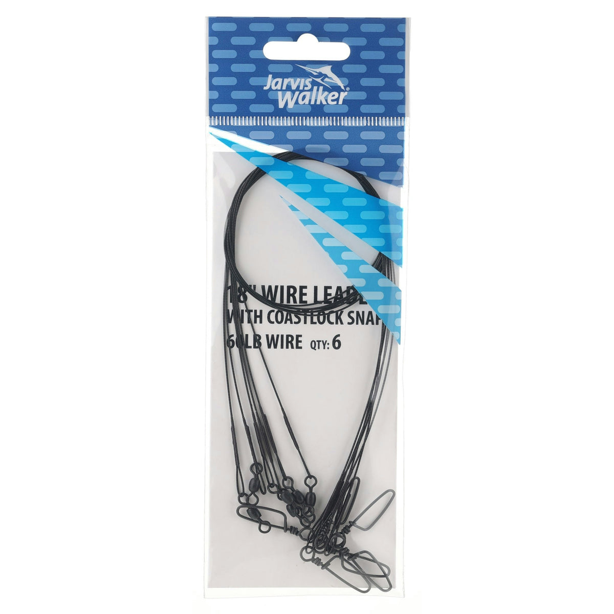 Jarvis Walker Wire Leaders With Coastlock Snap – Tackle World