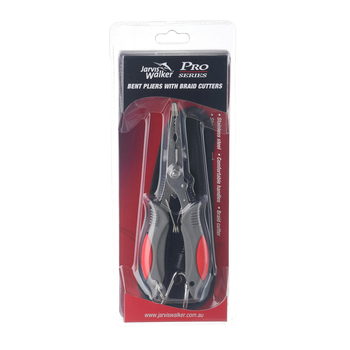 Jarvis Walker Pro Series Bent Pliers with Braid Cutters SS – Tackle World