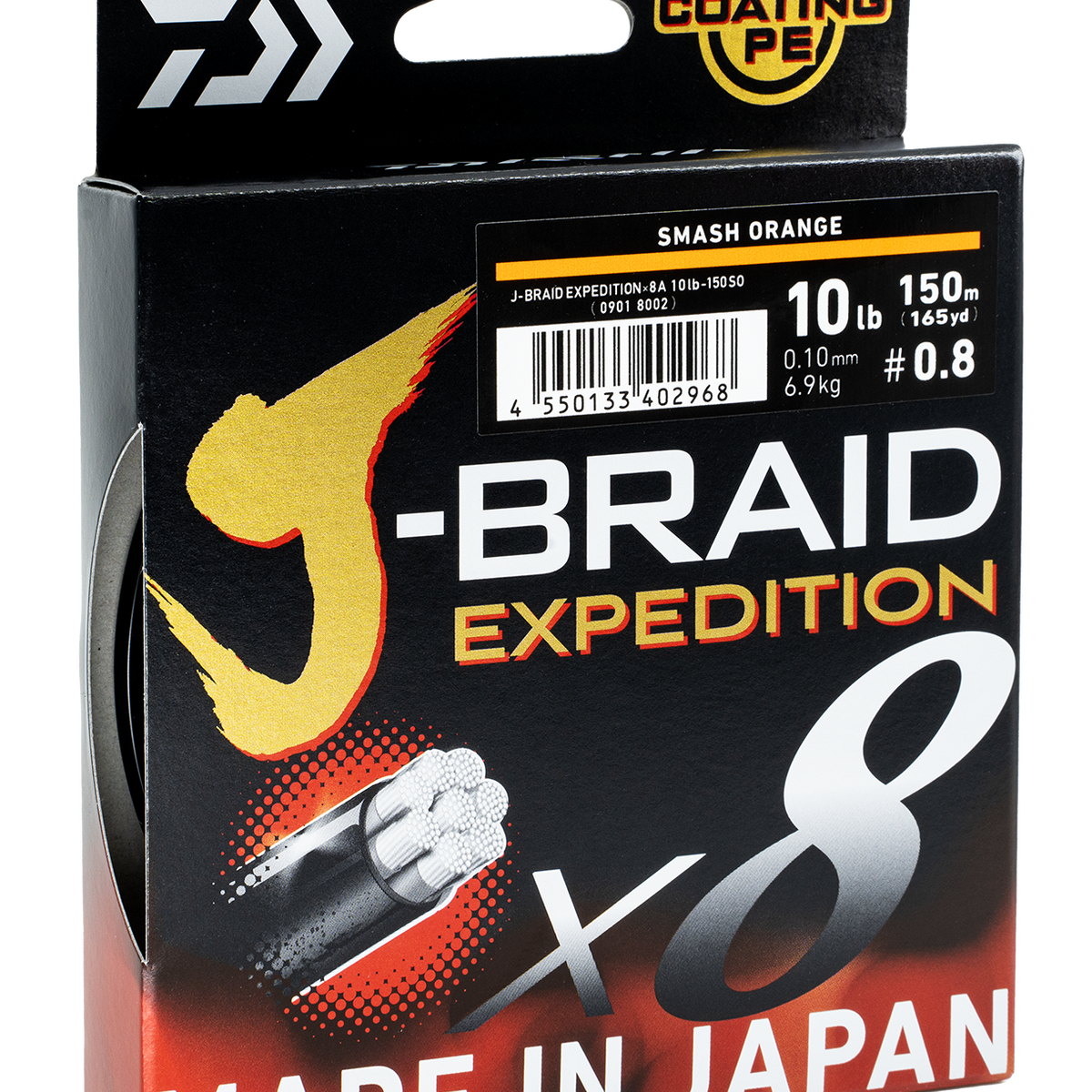 J-Braid Expedition- Orange – Tackle World