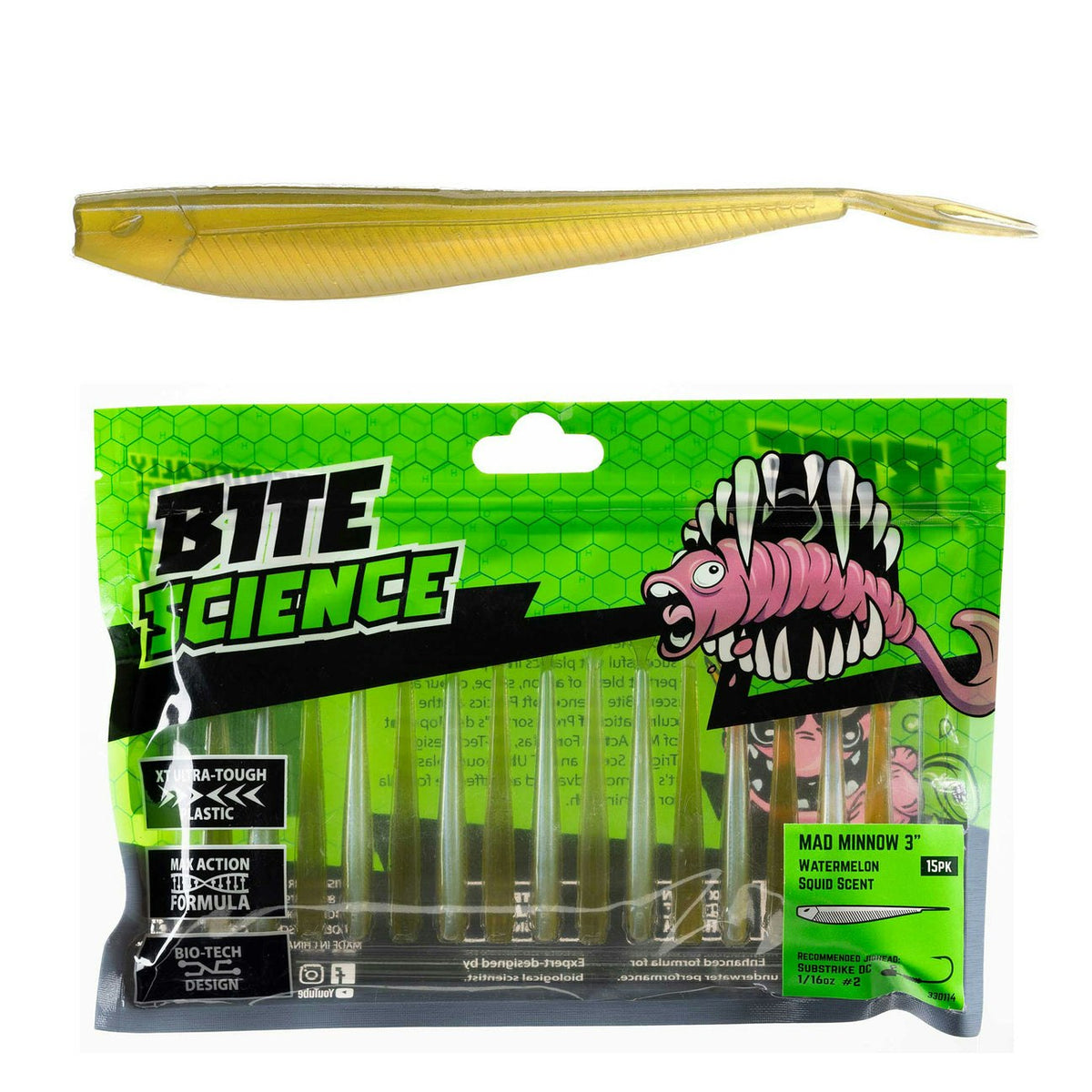 Bite Science Mad Minnow Lures – Tackle World