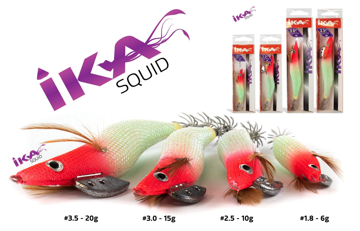 IKA Squid Jigs – Tackle World